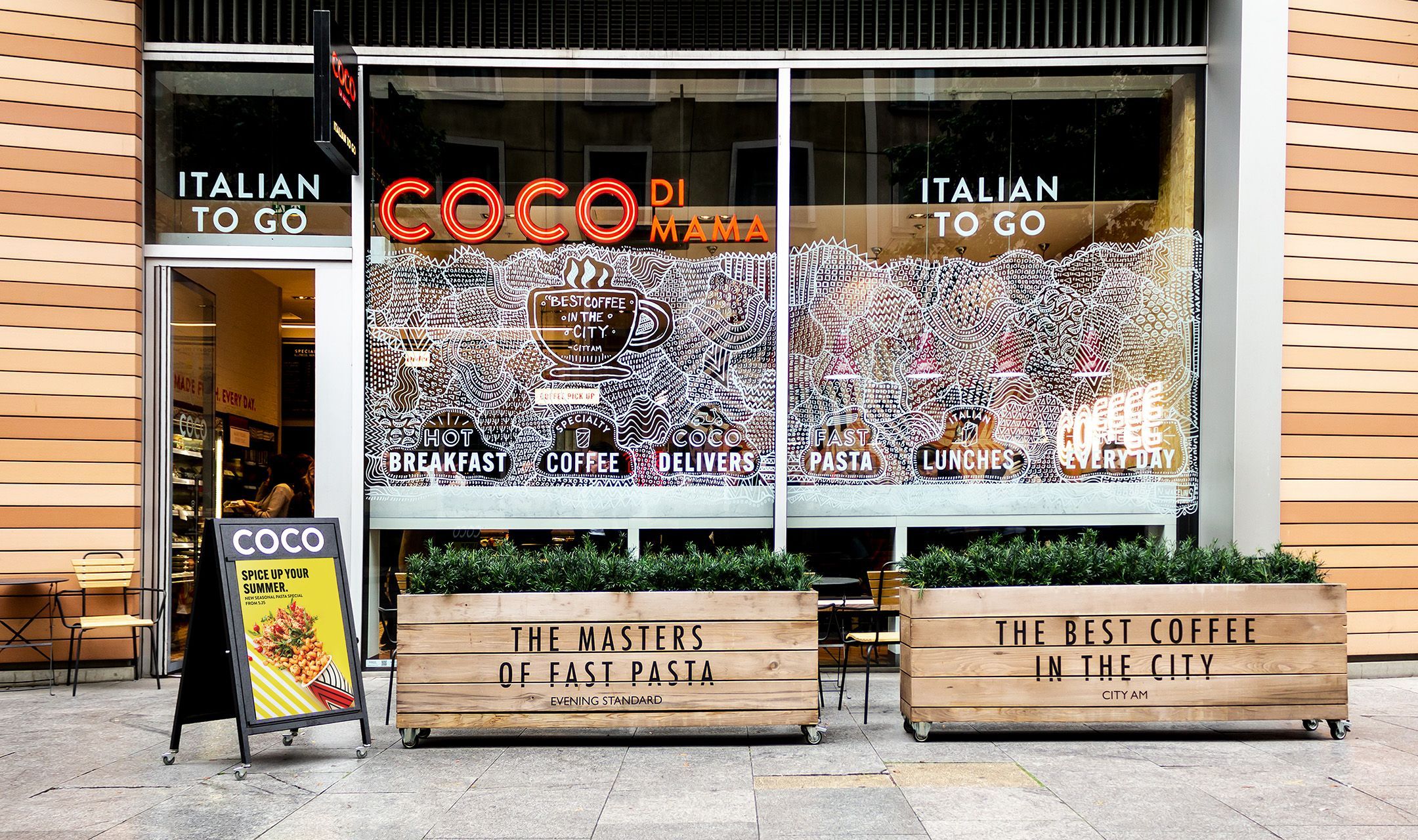 Coco di Mama | London Bankside | Pasta. Coffee. Breakfast. Lunch.