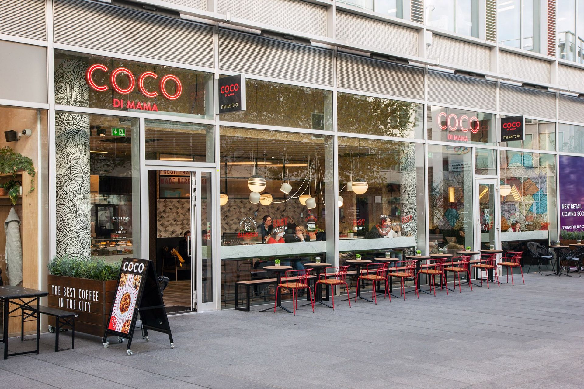 Coco di Mama | London White City | Italian Food To Go